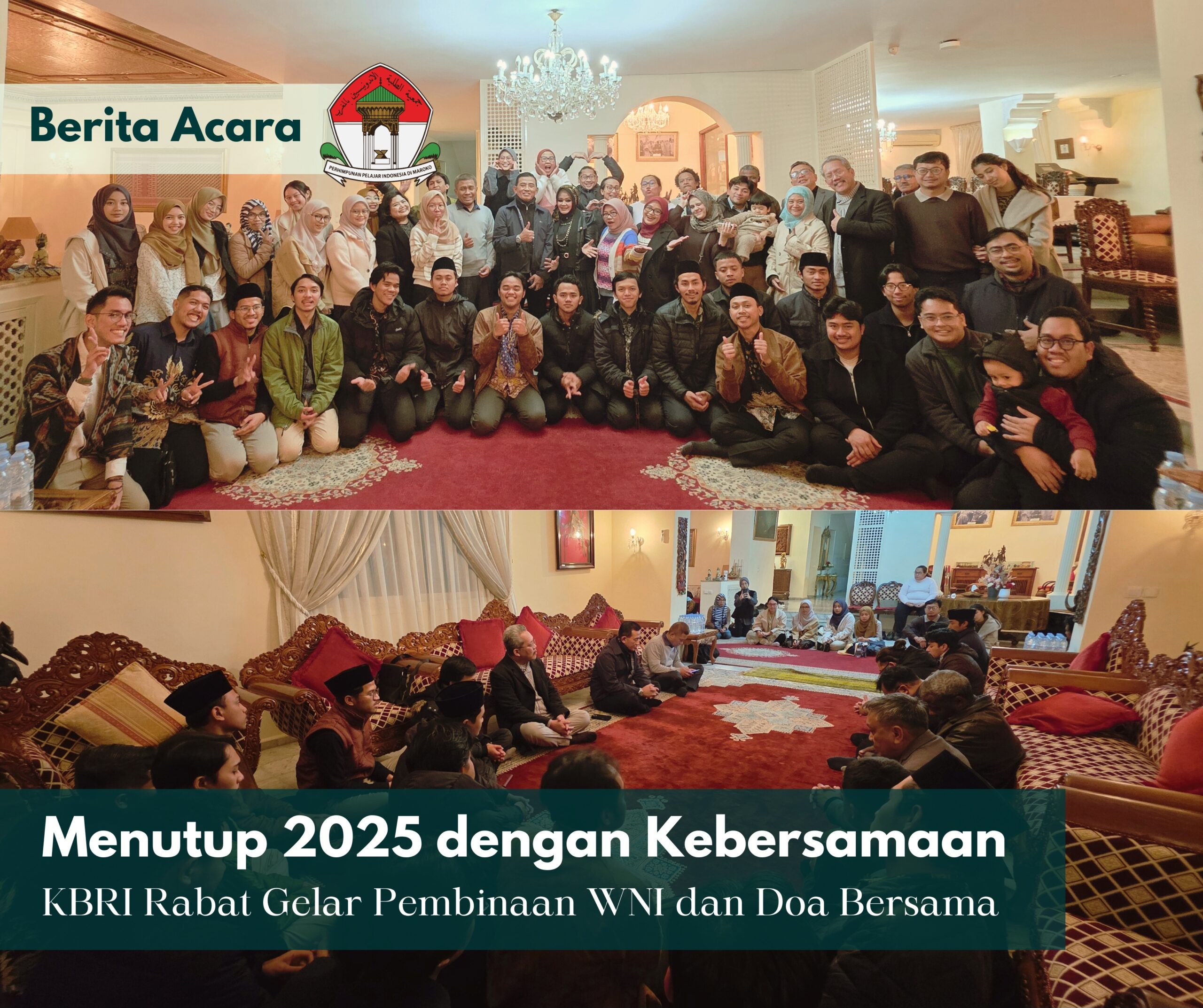 Menutup 2025 dengan Kebersamaan: KBRI Rabat Gelar Pembinaan WNI dan Doa ...